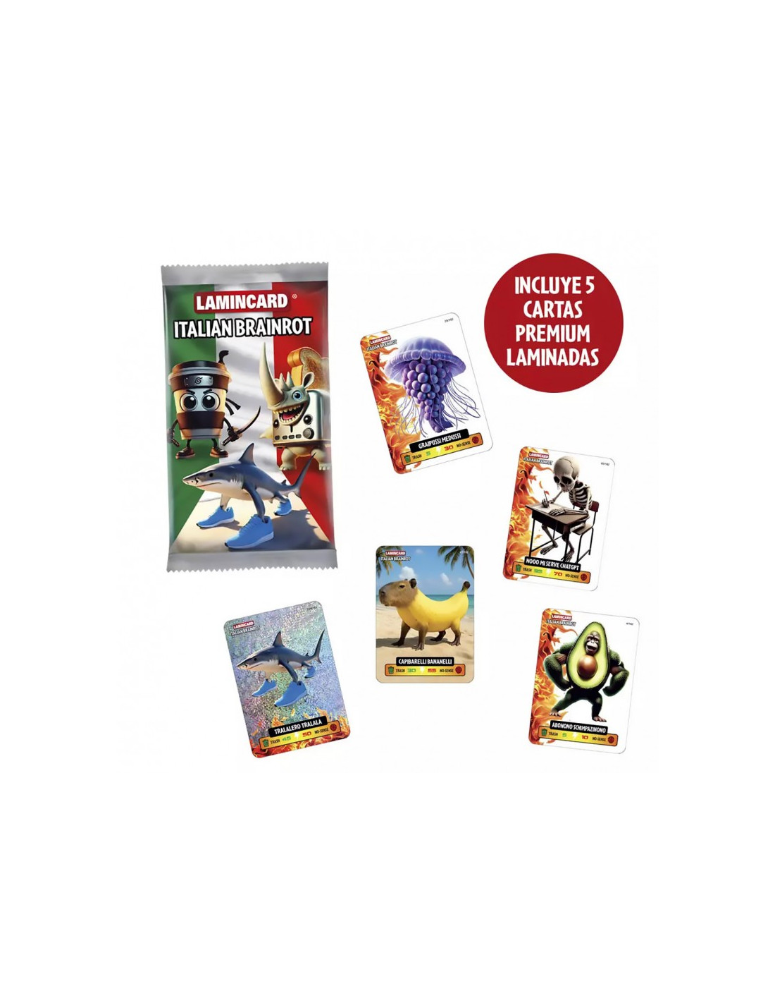 Cartas Premium Italian Brainrot